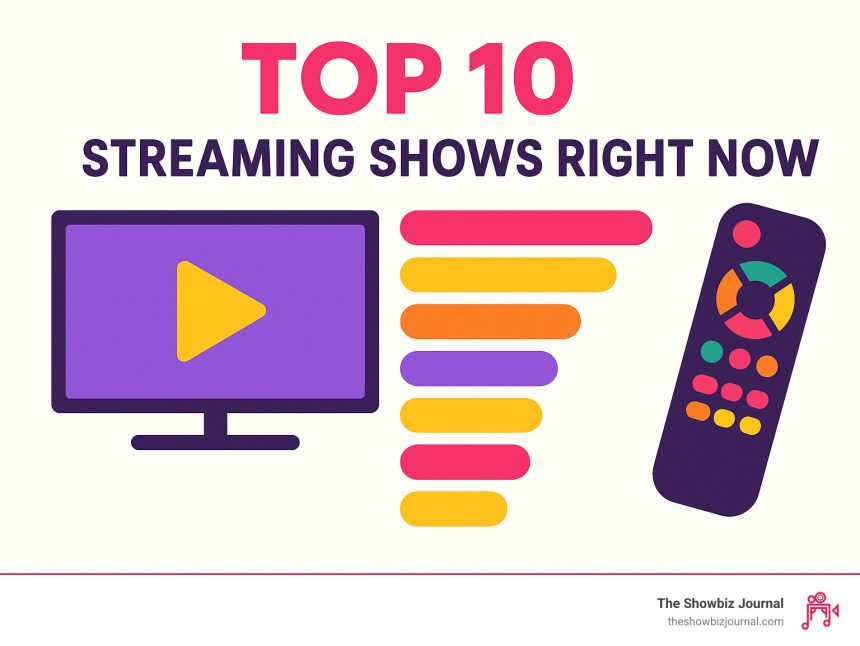 Top 10 Streaming Shows Right Now: Must-See Hits 2025